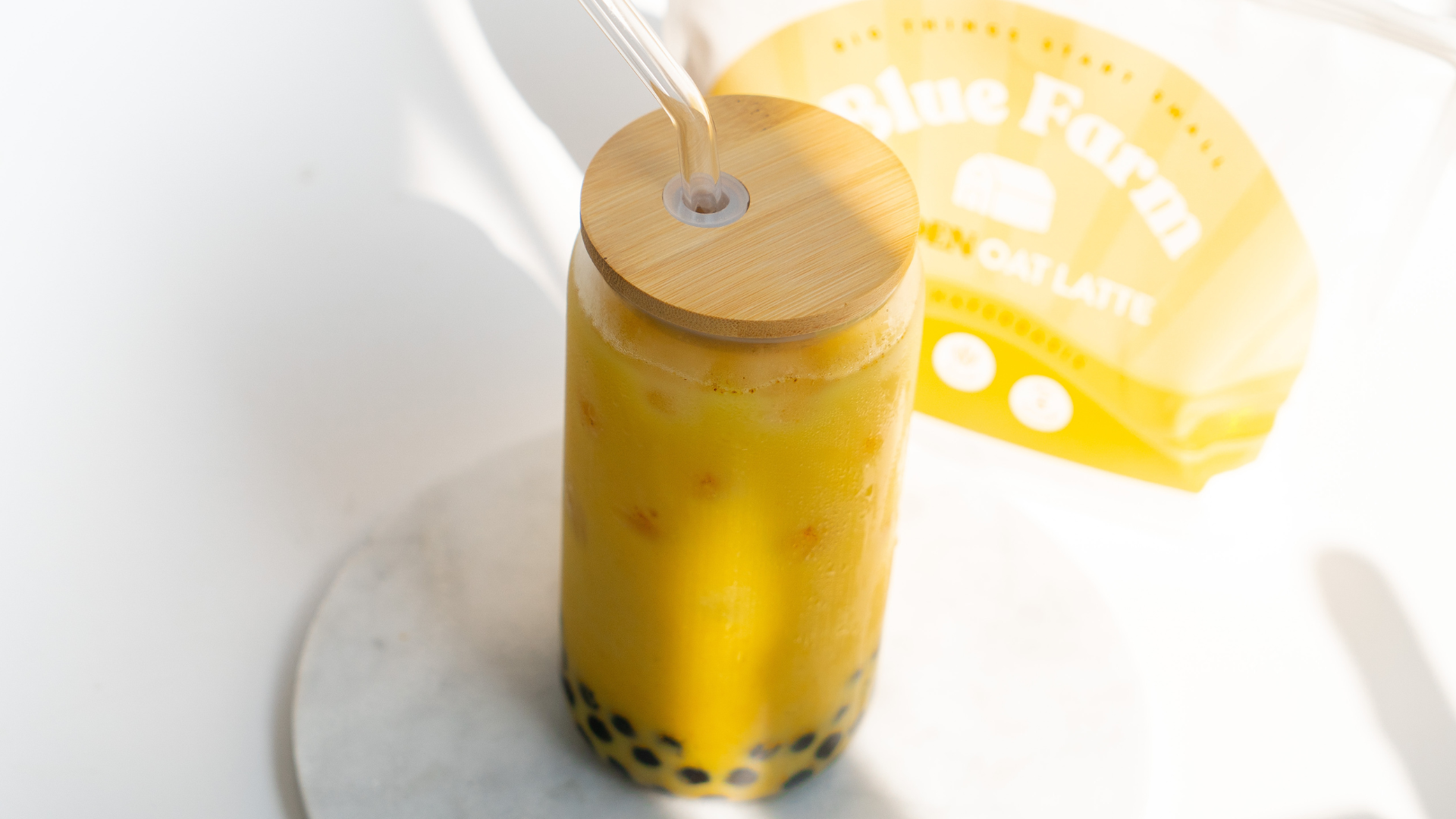 Golden Oat Bubble Tea – Blue Farm